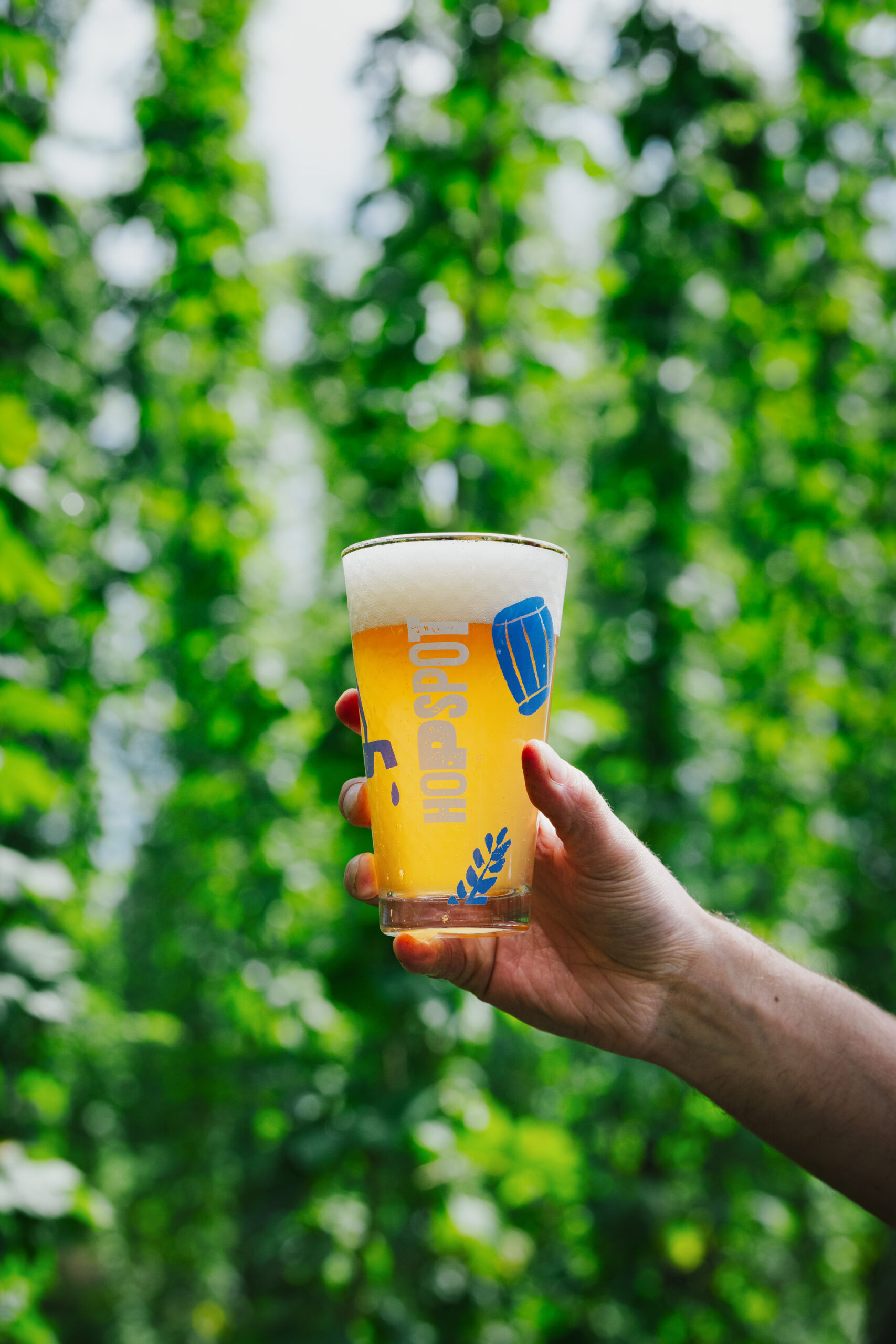 Veld tot glas tour Hopspot be